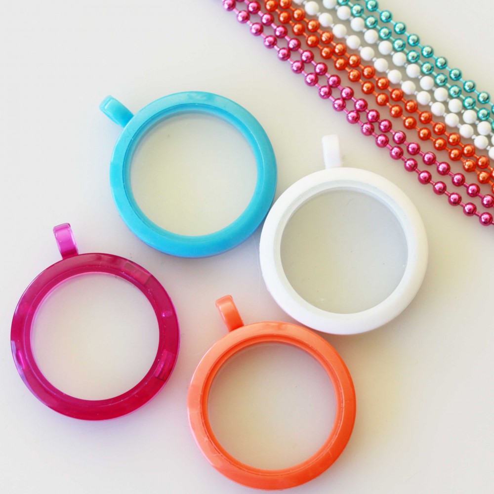 Kids Locket & Necklace Set - Plain Face