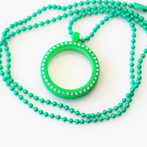 Kids Locket & Necklace Set - Green