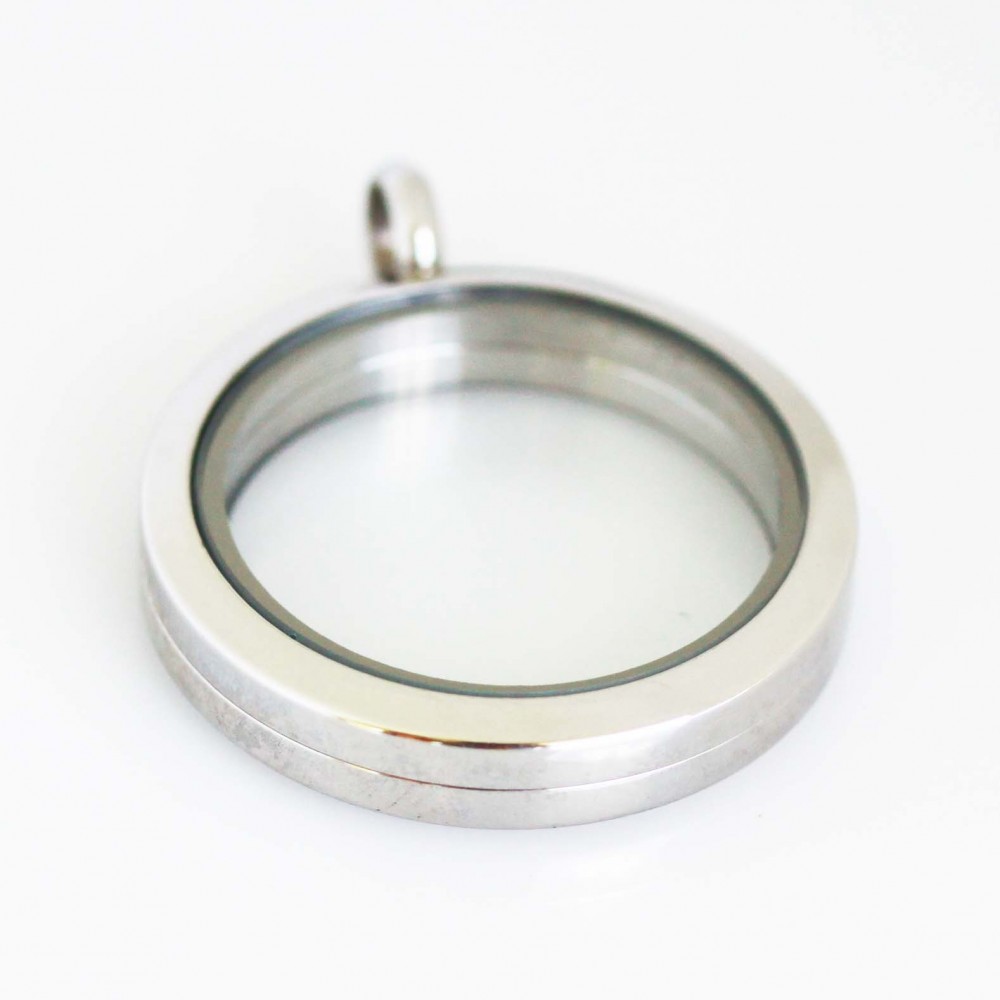 Silver Magnetic Locket