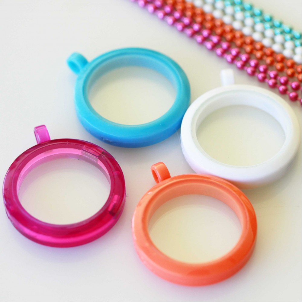 Kids Locket & Necklace Set - Plain Face