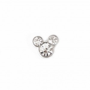Silver Crystal Mickey